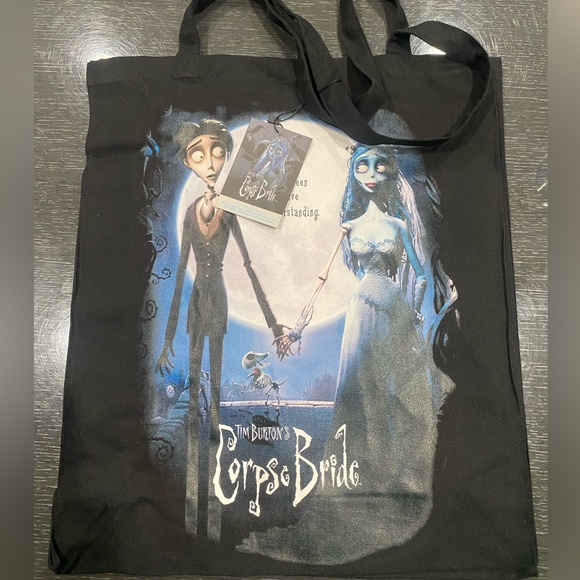 Warner Bros. | Bags | New Tim Burtons Corpse Bride Reusable Foldable ...